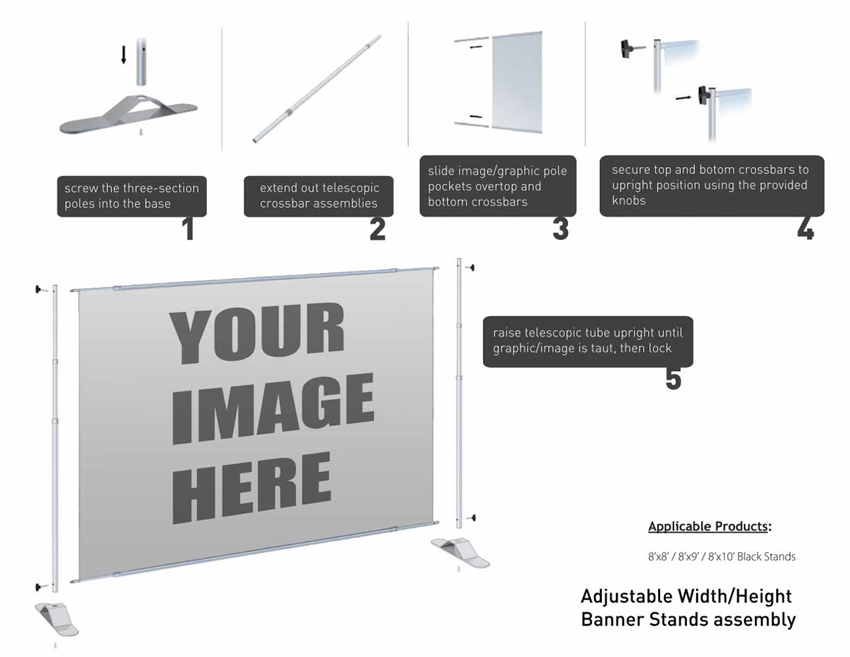 Back Drop Assembly - New York Banners